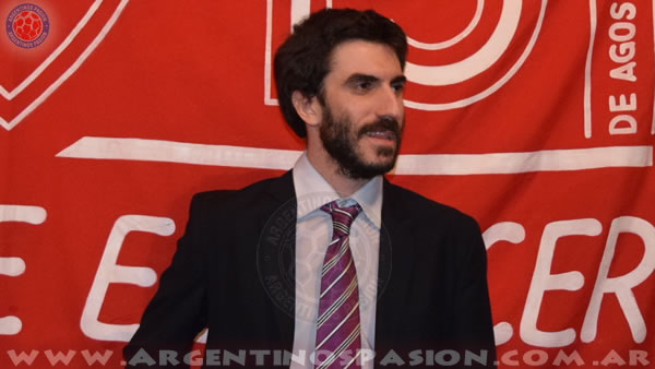 Martín Agosti: "Argentinos debe ser vidriera de Argentinos"